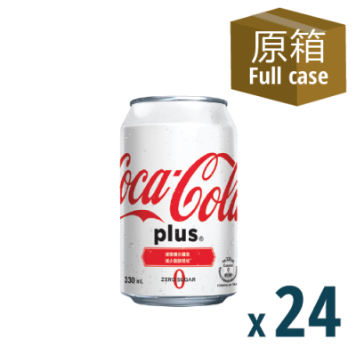 Coca-Cola Plus CAN 24P (0 sugar) | Swire Coca-Cola eShop